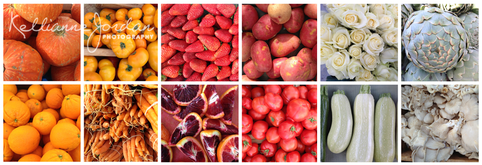 Farmers Market Color Project | Kellianne Jordan Photography